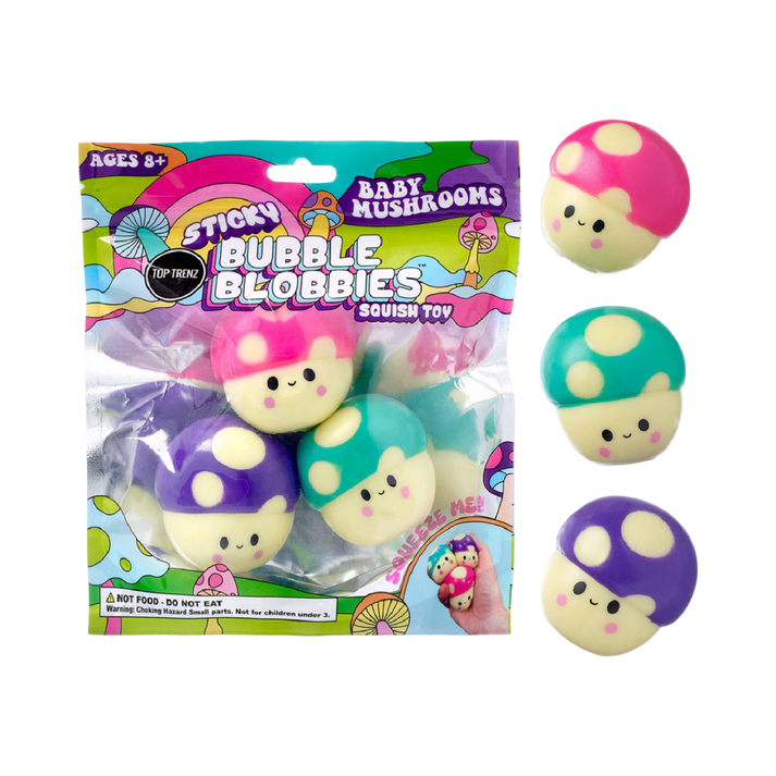 Baby Mushroom Sticky Bubble Blobbie – Fidget Toys Plus