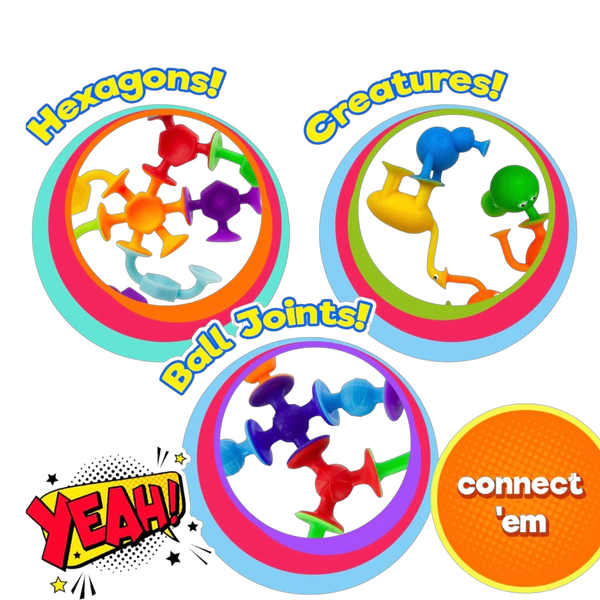 Suction Cup Stackers – Fidget Toys Plus