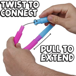 Mini Pop Tubes 3-Pack – Fidget Toys Plus